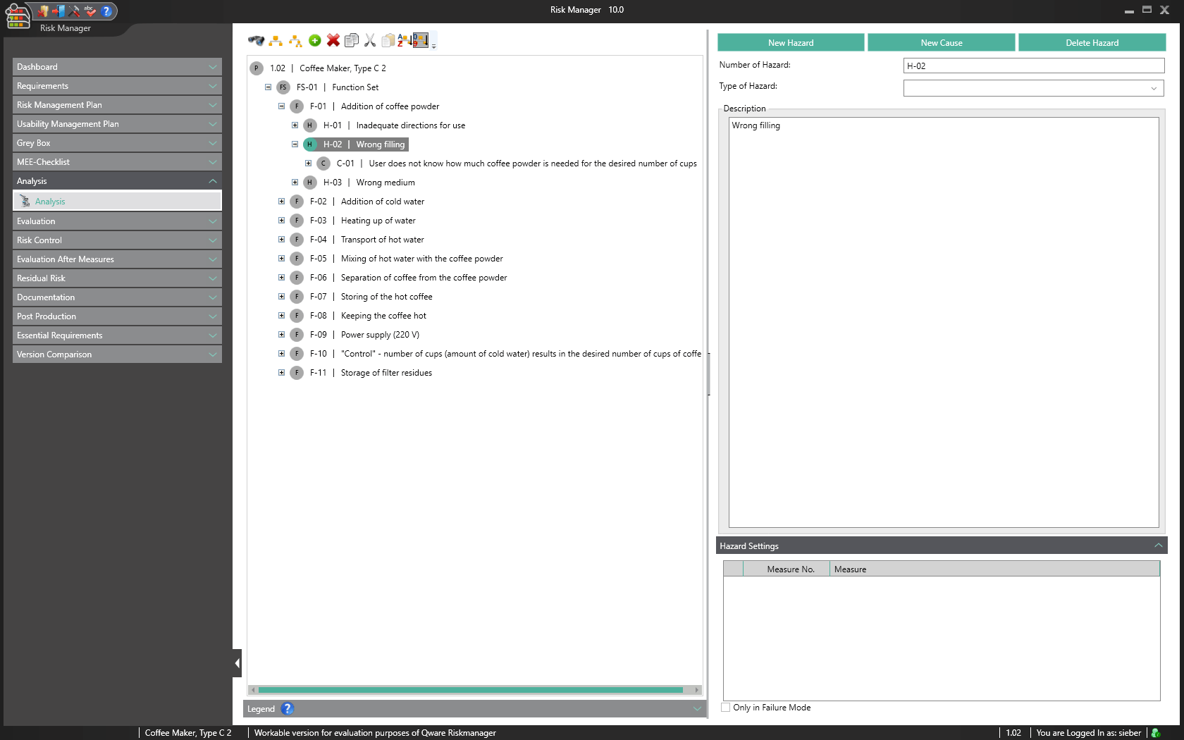 Modules - Risk Manager